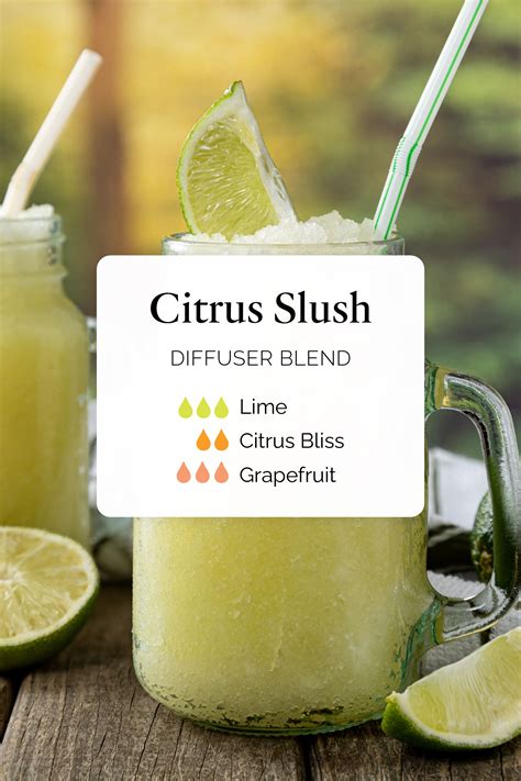 Citrus Slush Diffuser Blend In 2024 Doterra Essential Oils Diffuser Blends Doterra Diffuser