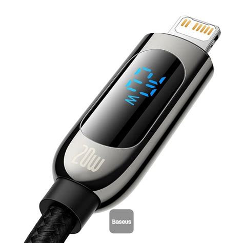 Baseus Display Series Fast Charging Cable Type C To Ip 20W Price In Pakistan 2025 Priceoye