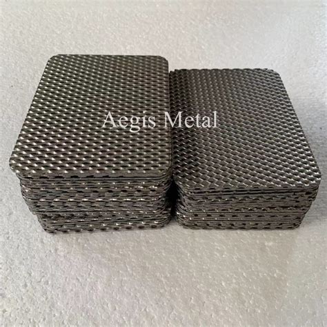 Anode Titanium Metal Mesh 12mm 09mm 05mm Expanded Metal Ti Mesh