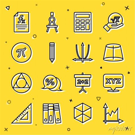 Set Line Graph Schedule Chart Diagram Xyz Coordinate System • Wall