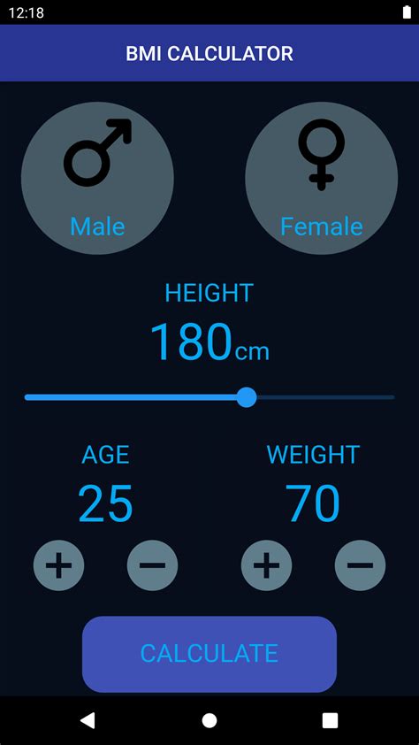 GitHub ServanYildirim BMI Calculator App