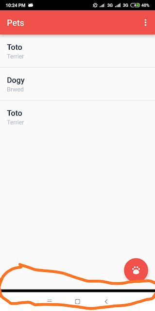 Android How To Remove Space Between App Activity And Navigation Bar