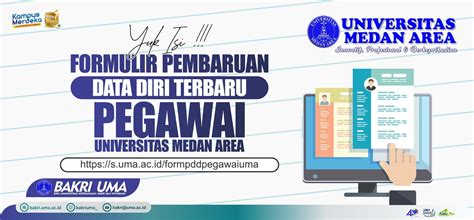 Formulir Pembaruan Data Diri Pegawai Di Lingkungan Universitas Medan