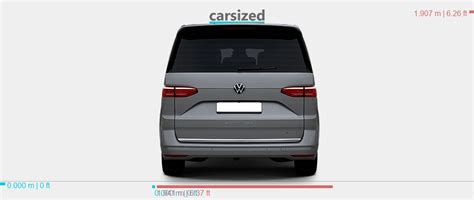 Dimensions Opel Vivaro 2019 Present Vs Volkswagen Transporter 2021