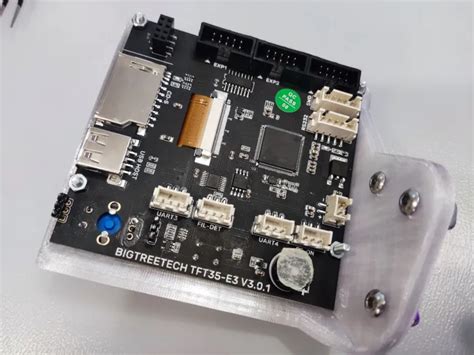 Bigtreetech Tft35 E3 V3 0 Mount No Logo Step By Demon777 Download Free Stl Model