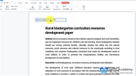 How To Insert Text In PDF WPS Office Quick Tutorials Online