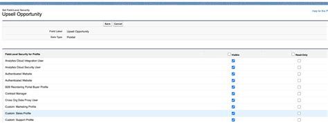 Field Level Security Fls Salesforce Facile