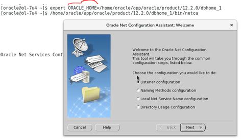 Install Oracle 12r2 On Oracle Linux 7 Netca 001 Wadhah Daouehi