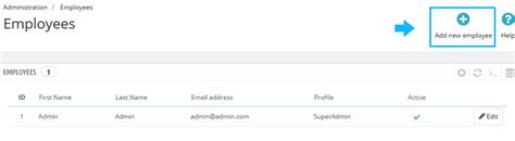 prestashop 1 6 x how to add a new employee with the limited access zemez support