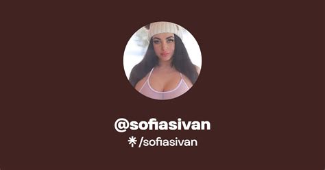 Sofiasivan Facebook Tiktok Twitch Linktree