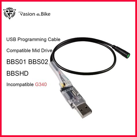 Ebike Usb Programming Cable For 8fun Bafang Bbs01 Bbs02 Bbs03 Bbshd Mid