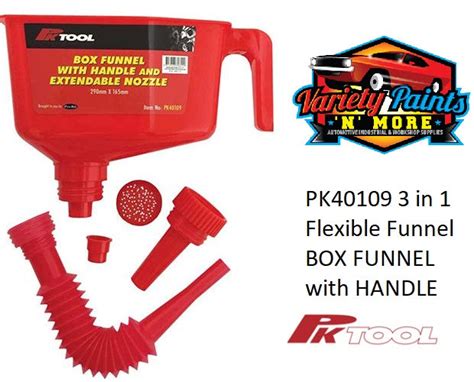 3 In 1 Flexible Funnel 6 12” Box Funnel With Handle