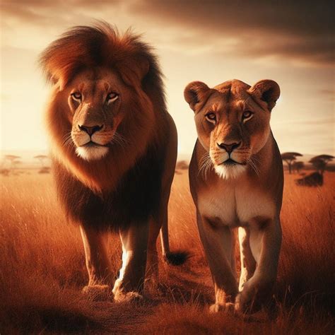 The Lion King And The Lion Queen By Phillip Neumeier On Deviantart