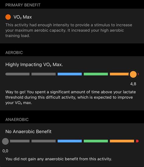 Primary Benefit „wrong“ R Garmin
