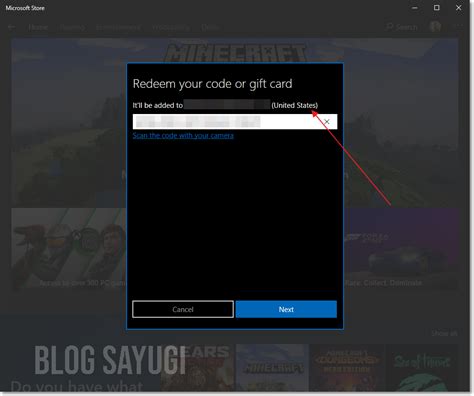 Cara Membeli Dan Redeem Microsoft Store Gift Card BLOG SAYUGI