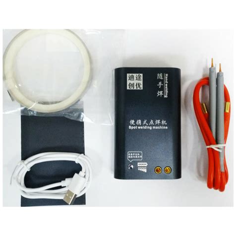 5v 2a 5000ma 휴대용 핸드 헬드 소형 Diy 배터리 용접기 스폿 용접 기계 18650 리튬 배터리 수리 니켈 시트 키트 용접 장비 및 소모품