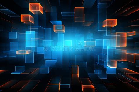 Abstract Ai Technology Security Network Background Digital