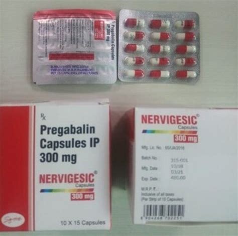 Pregabalin 300 Mg Capsule At Rs 200 Box प्रीगाबालिन In Hingna Id 22614727697