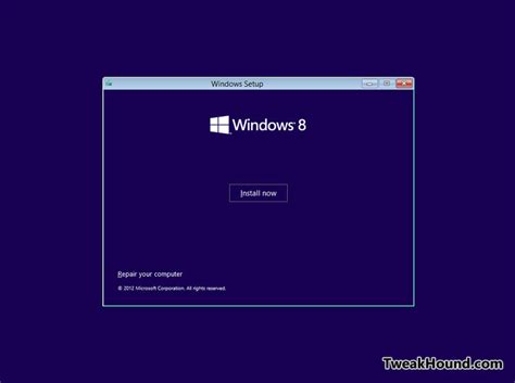 Install Windows 8 Clean Install With Upgrade Media TweakHound