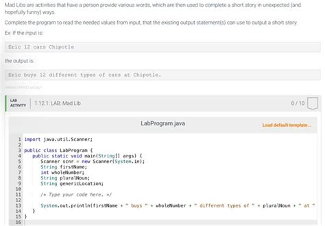Solved In Java Pleasehelp Find The Missing Part Of The Code Chegg