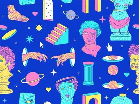 Abstract Psychedelic Background Vector Art Icons And Graphics For