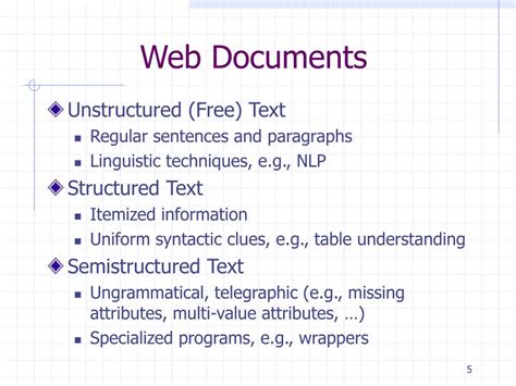 PPT Information Extraction From Web Documents PowerPoint Presentation ID 745750