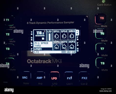 Octatrack MkII Sampler Display And Buttons Stock Photo Alamy