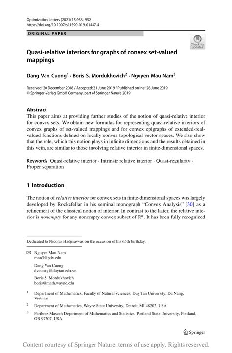 Quasi Relative Interiors For Graphs Of Convex Set Valued Mappings