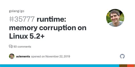Summary Of The Golanggo Runtime Memory Corruption Bugfix On Linux 52