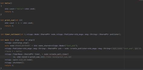 ros2 create wall timer 重复执行带参函数 鱼香ROS