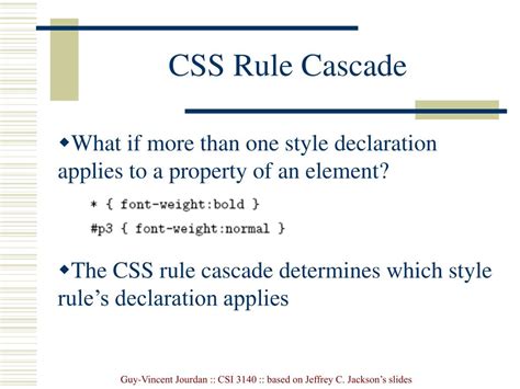 Ppt Cascading Style Sheets Css Powerpoint Presentation Free Download Id524926