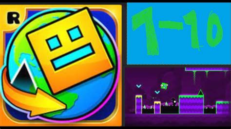 Geometry Dash 1 10 Level Youtube