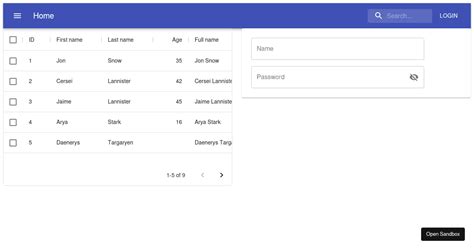 Test Material Ui React Codesandbox