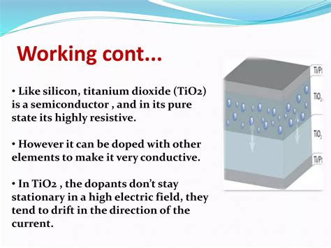 Memristor Pptx Chemistry Science
