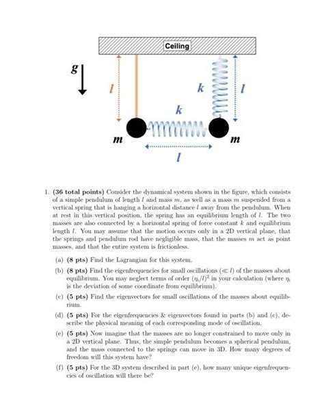 Solved 1 36 Total Points Consider The Dynamical System