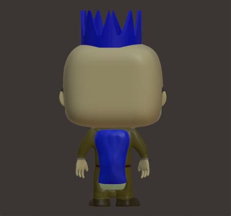 Free Stl File Free Runescape ‘wise Old Man Funko Pop Style Model・object To Download And To 3d