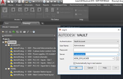 How To Integrate Autocad Electrical With Vault Professional