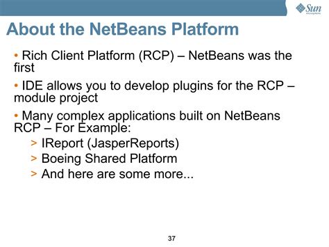 introduction to netbeans ide pdf