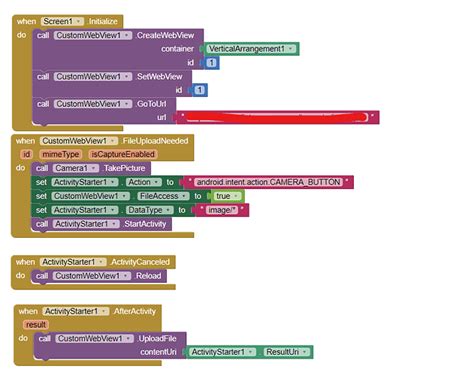 Customwebview An Extended Form Of Web Viewer 349 By Alex123 Extensions Mit App Inventor