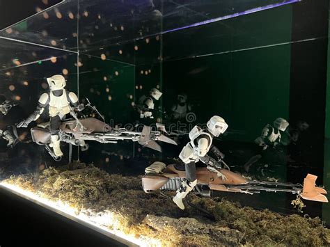 The Fans Strike Back The Largest Star Wars Fan Exhibit In New York City Editorial Photo