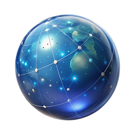 Global Network Connectivity A Visual Representation Of Interconnections 56220272 Png