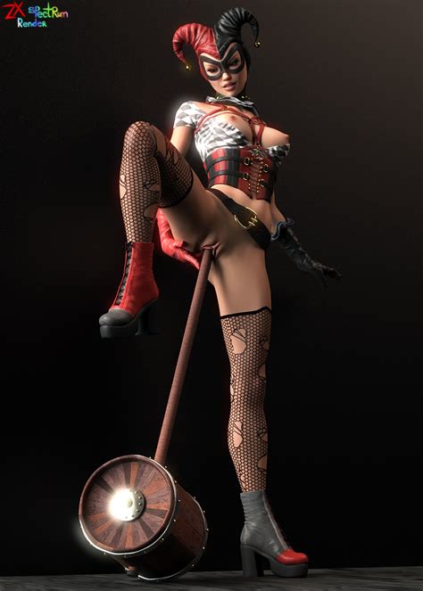 Harley Quinn By Zxspectrumrender Hentai Foundry