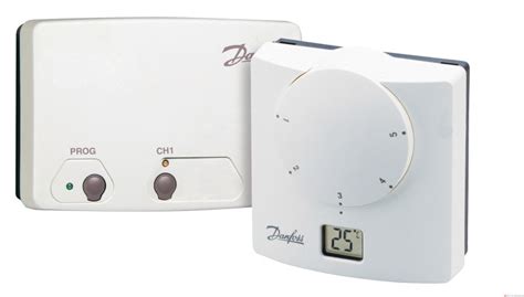 danfoss ret b rf rx 1 draadloos kamerthermostaat on off 087n7276