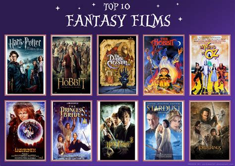 My Top 10 Favorite Fantasy Movies By Frogwoodproductions On Deviantart