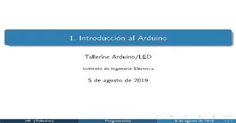 1 Introducción Al Arduino Pdf Document