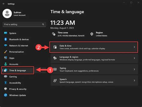 how to set the correct time zone in windows 11 automatically manually