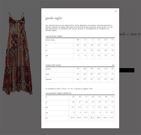 Size Guide Customize With Code Squarespace Forum