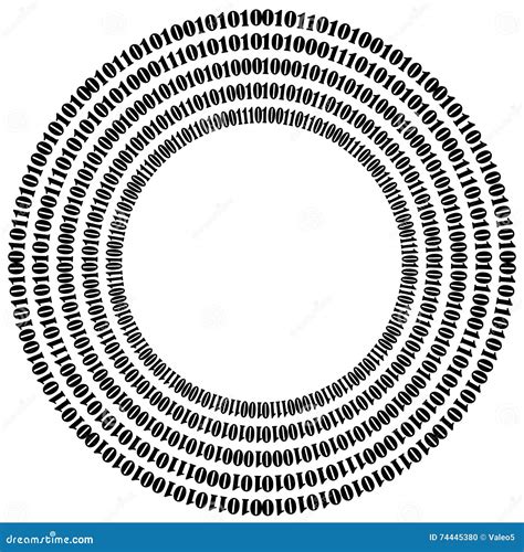 Algorithm Data Code Decryption And Encoding Stock Vector