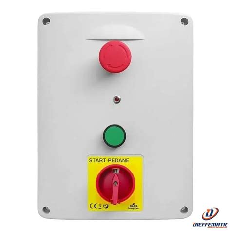 Quadro Di Comando 400 230v A Teleruttore Nologo Start Tm Automazione