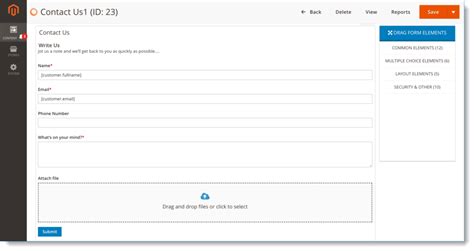 how to create multi column magento 2 forms in blue form builder magezon